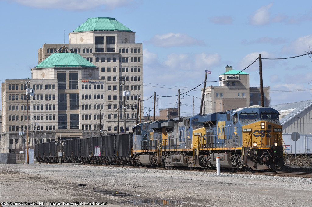CSXT 746 On CSX T 547 Eastbound